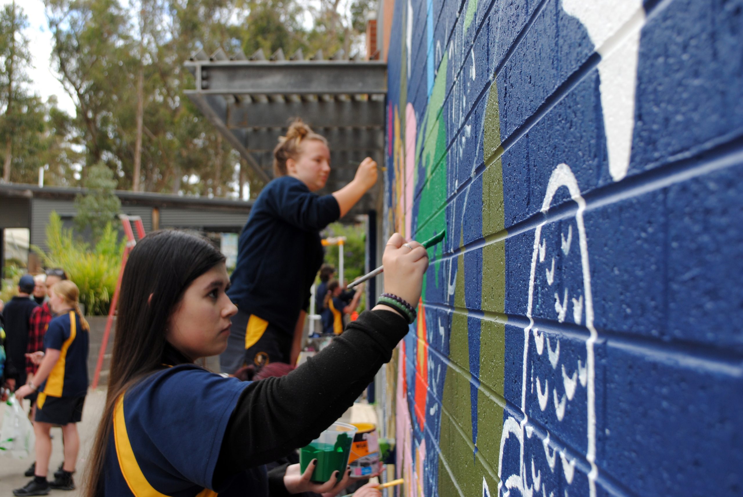 Maffra Secondary's marvellous mural | Gippsland Times