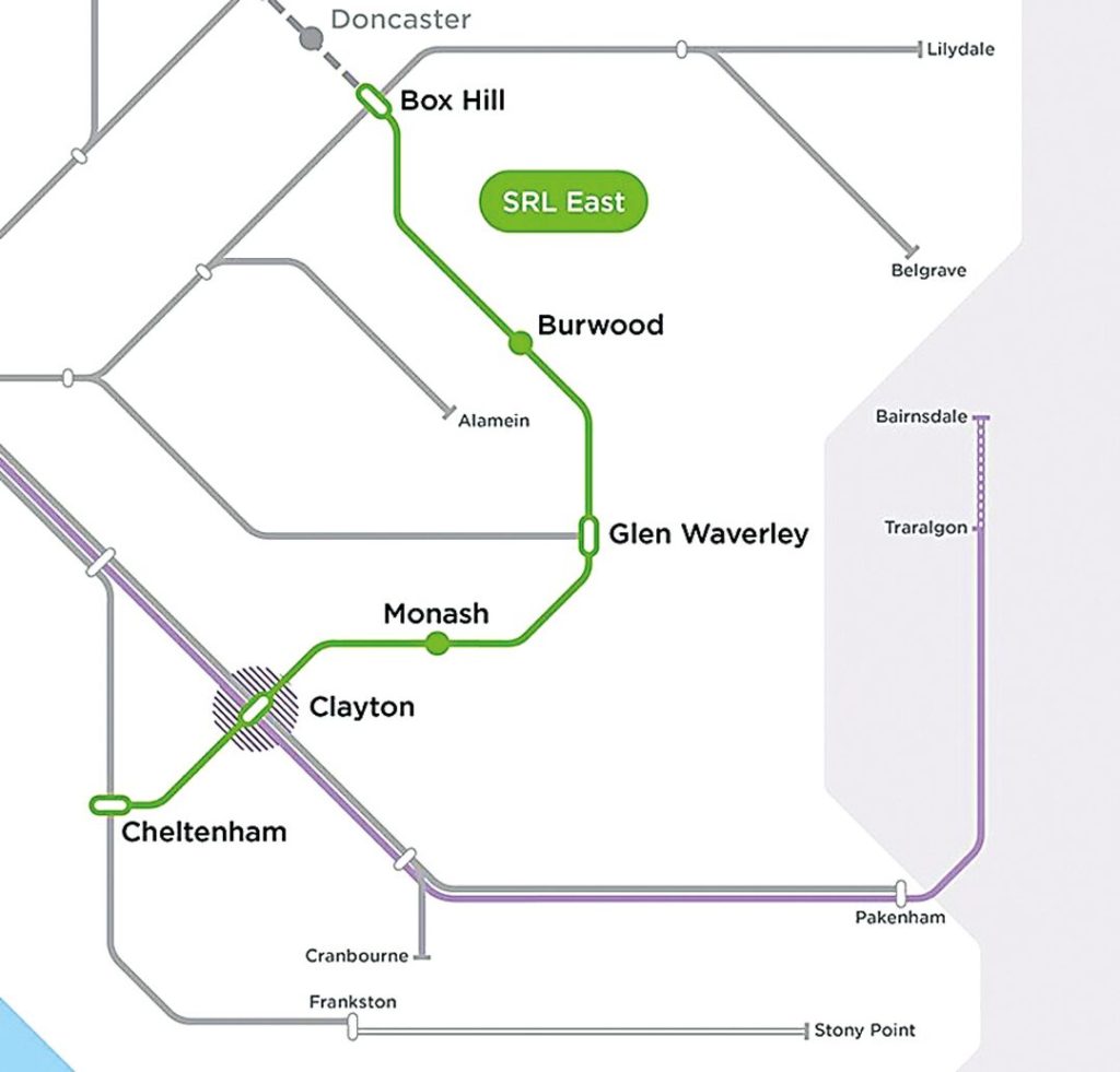 Traralgon-Box Hill train trip with Suburban Rail Loop 31 minutes faster ...
