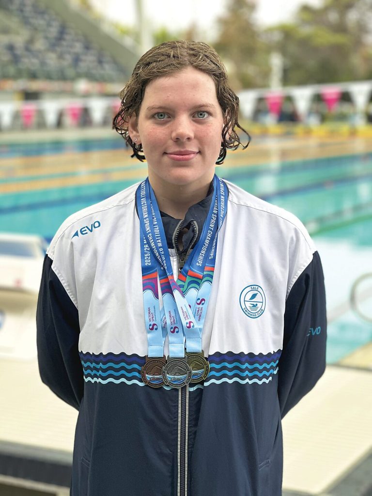 Sale's Mackenzie Gibbs grabs state sprint medals | Gippsland Times